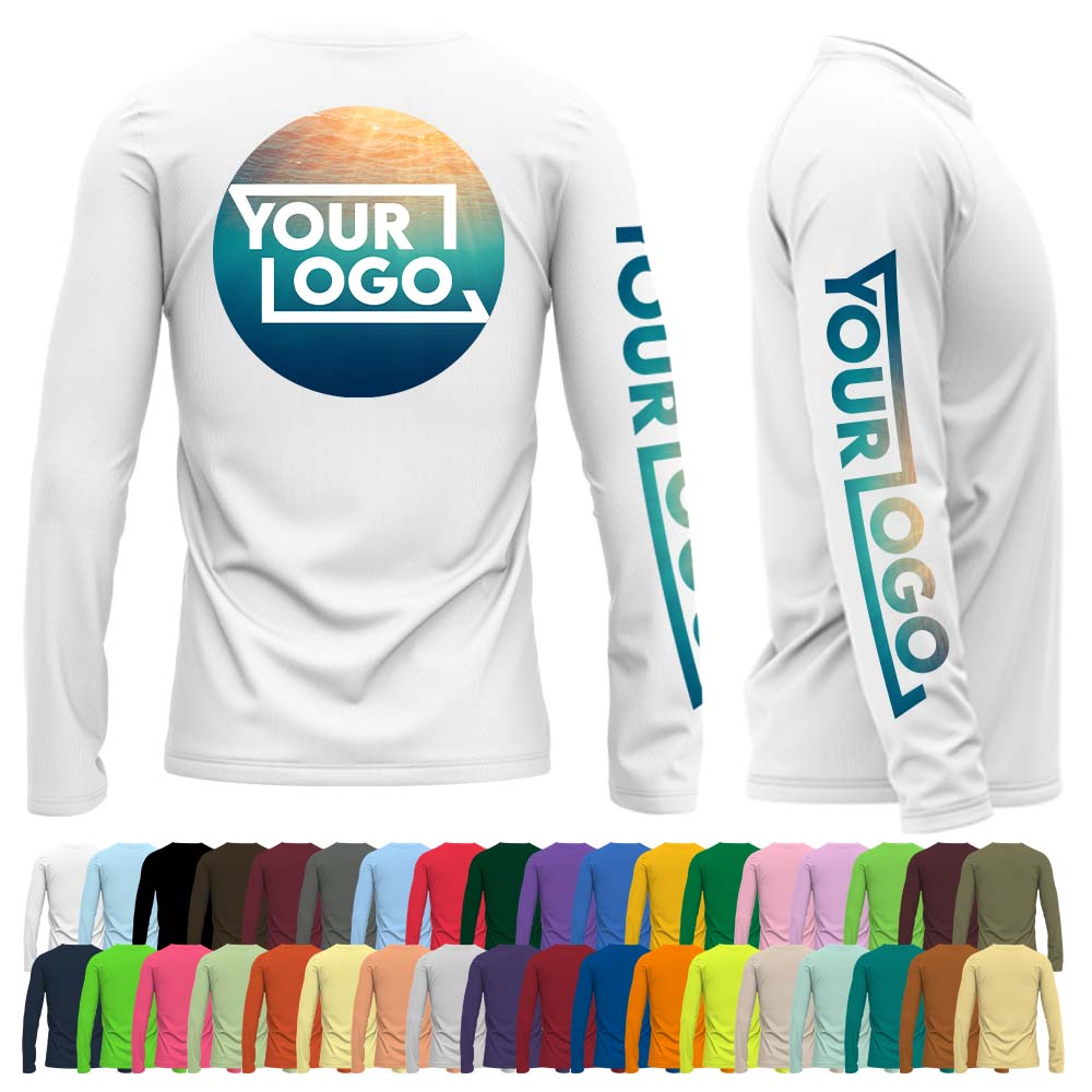 Custom UPF Shirt Long Sleeve – Free Sunshields
